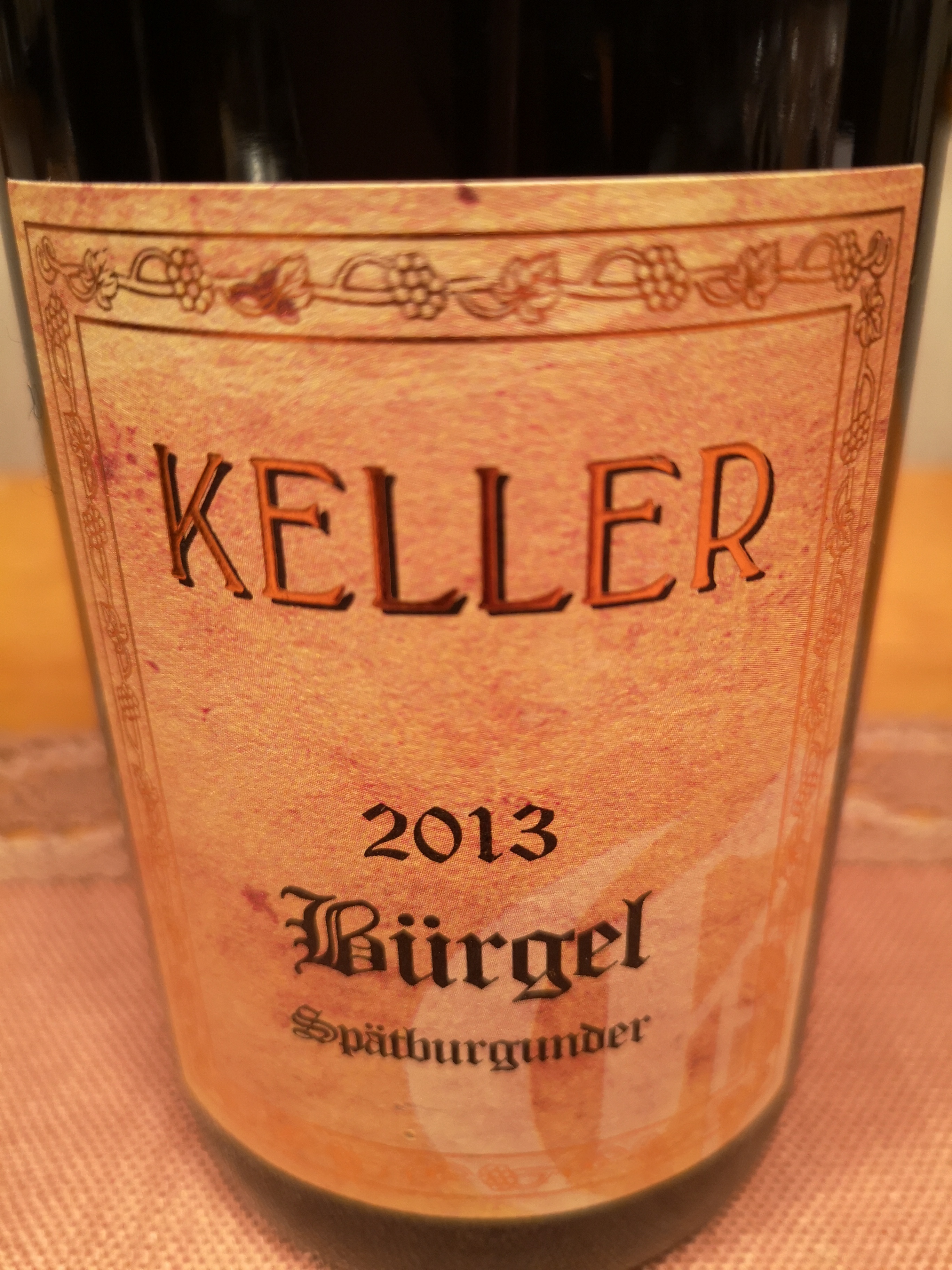 2013 Spätburgunder Bürgel GG | Keller – VAAV